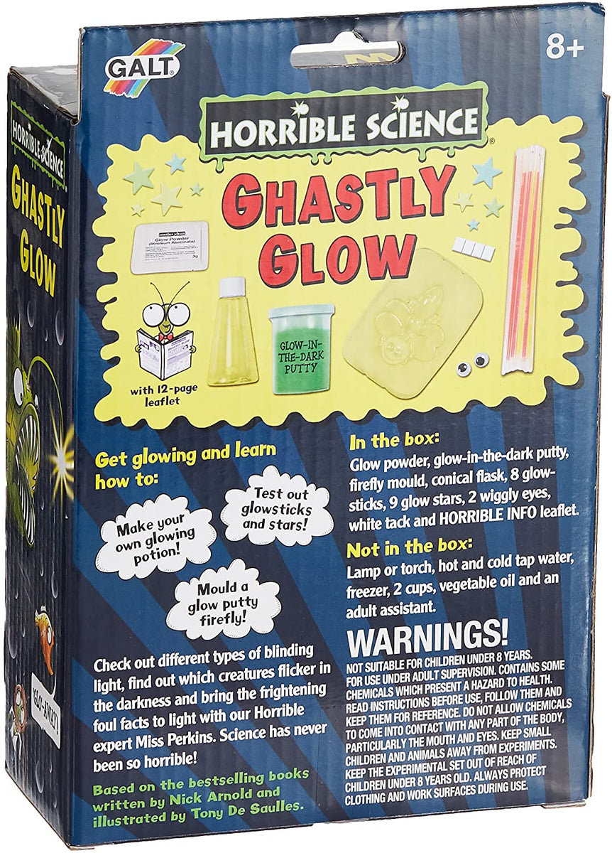 Galt - Horrible Science Ghastly Glow Kit – Halamama.com