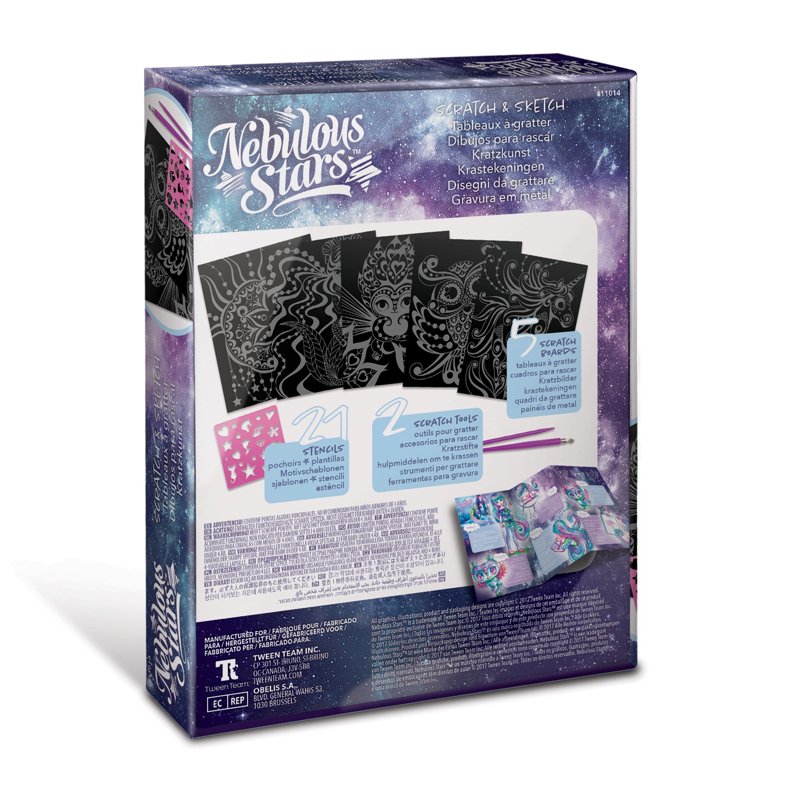 Nebulous Stars Scratch Sketch Kit | Halamama's Premium at best price – Halamama.com